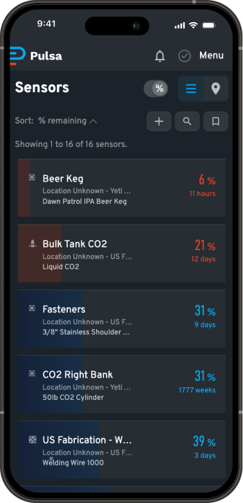 Pulsa Industrial Scale